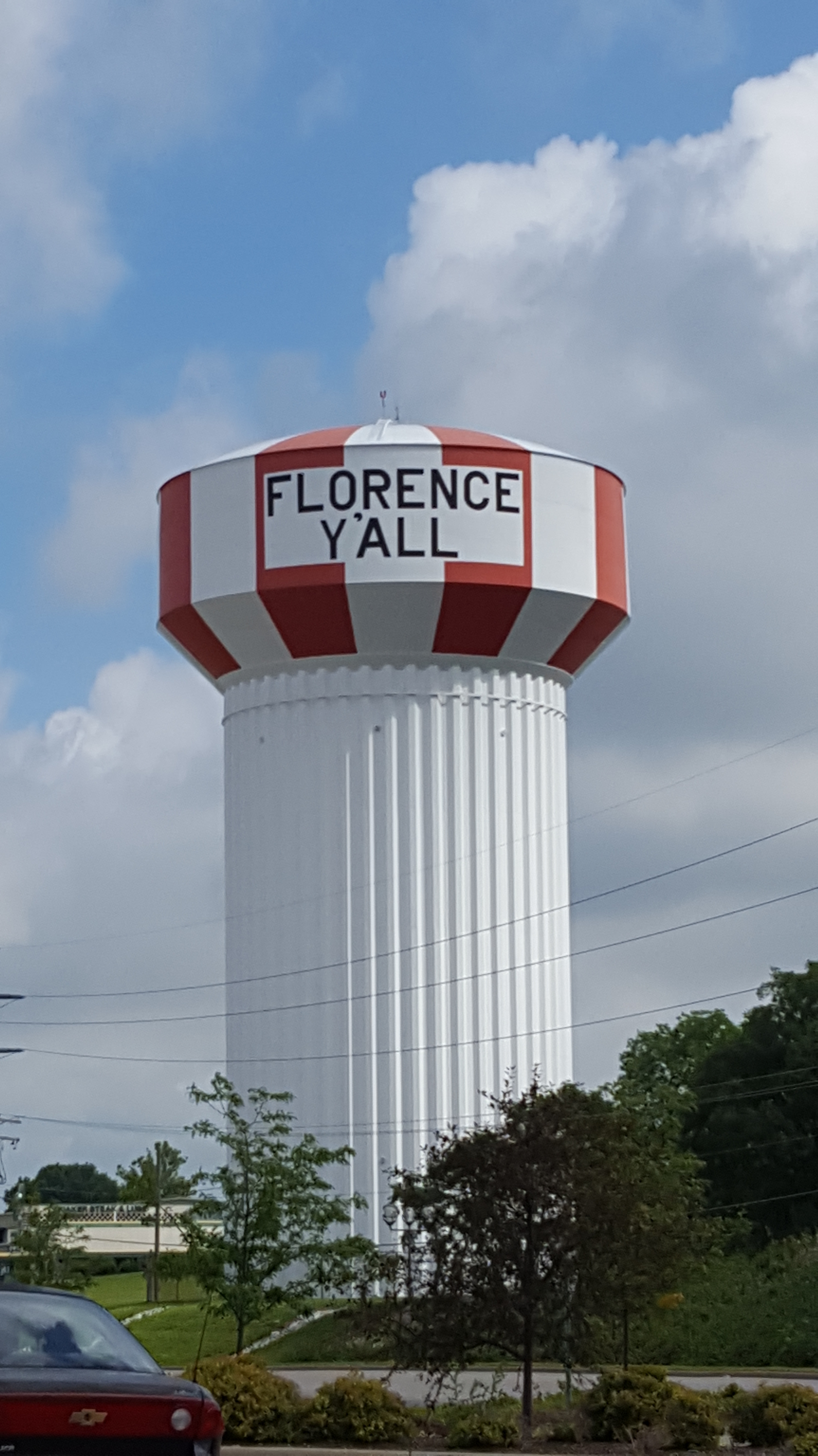 “Florence Y’all” Water Tower – THE OFFBEAT PATH